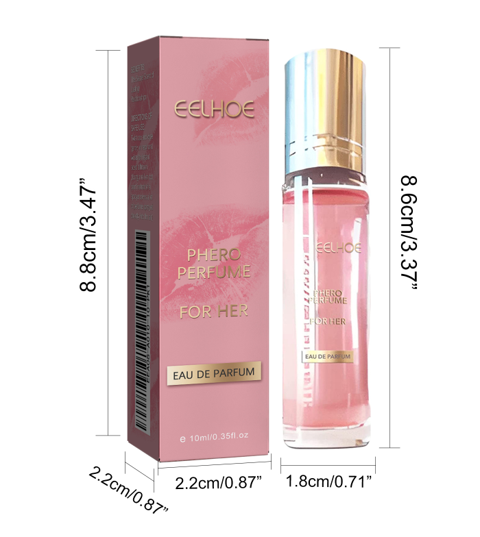 PSEEA08-A010-10-PK1 Женские духи с феромонами, натуральный цветочный аромат, 3-7% аромата, Стойкость 24 часа, 10 мл (0,338 унции), Стойкие, Легкие и свежие, Элегантные и манящие, Уникальные и свежие, Стойкие, нежные женские духи, Жидкие духи,