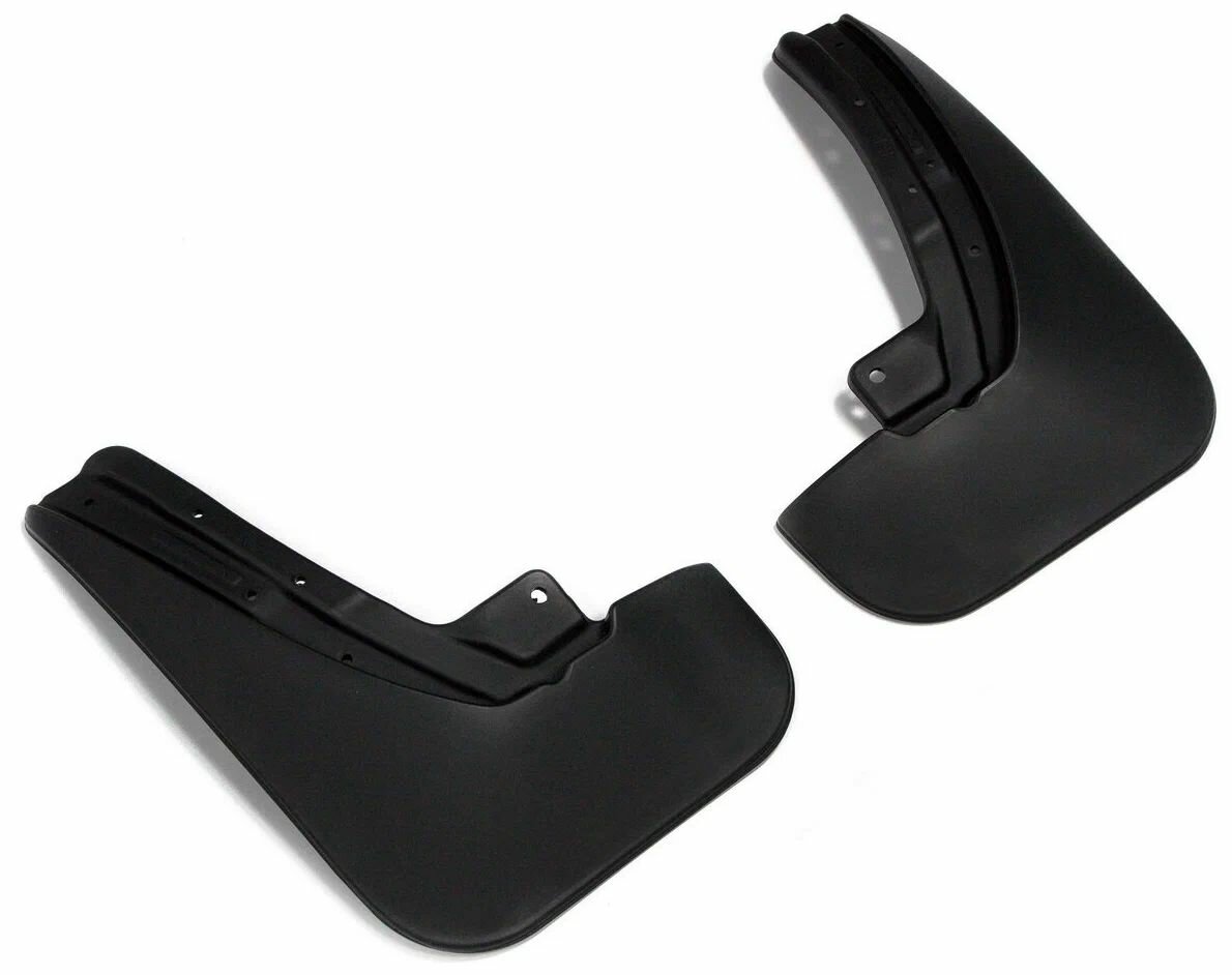Брызговики AKRADO, для LADA Vesta 18-, задние, пластик, чёрный, 2 шт.