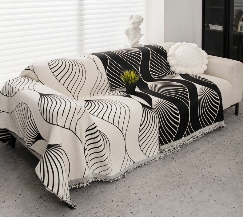 Двусторонние диванные полотенца для четырех сезонов -hj