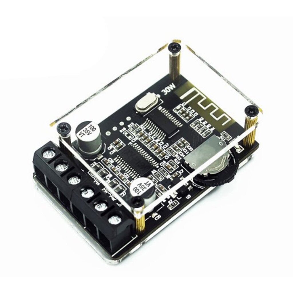 Плата Двухканального Стереоусилителя, совместимая с Bluetooth, Беспроводная 10 Вт 15 Вт 20 Вт