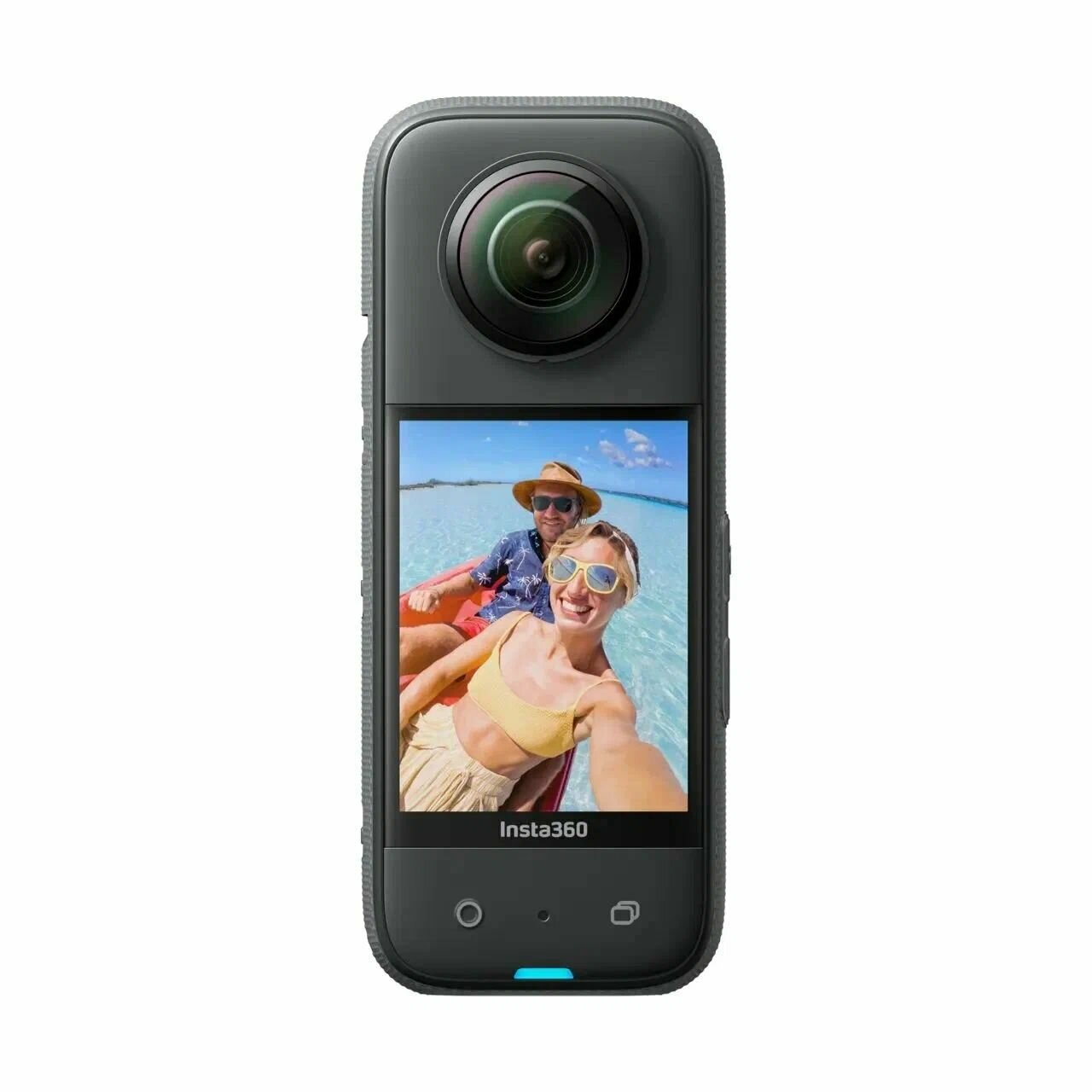 Экшн-камера Insta360 X3, угол обзора 360, запись на карту