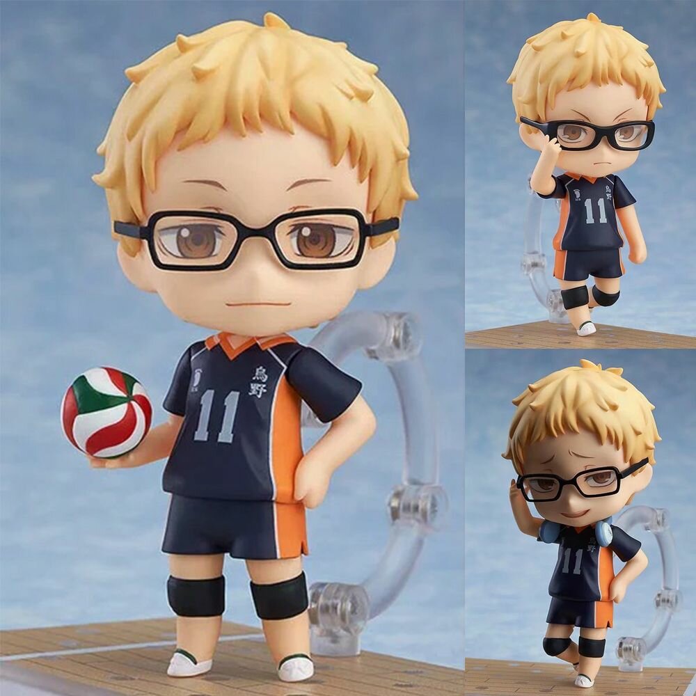 Фигурка Волейбол! Кэй Цукисима / Haikyuu! Kei Tsukishima Подарки для болельщиков 10 см