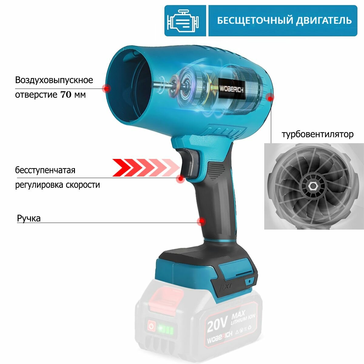 Воздуходувка — фото 1
