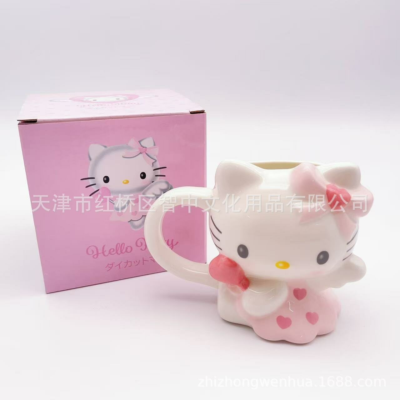 Кружка hello kitty в подарок на день рождение