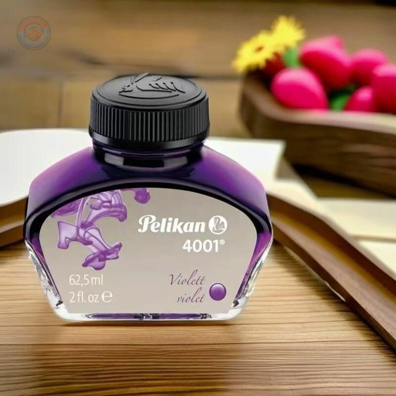 Чернила Pelikan 4001 для перьевых ручек яркие цвета, плавная подача, классика письма