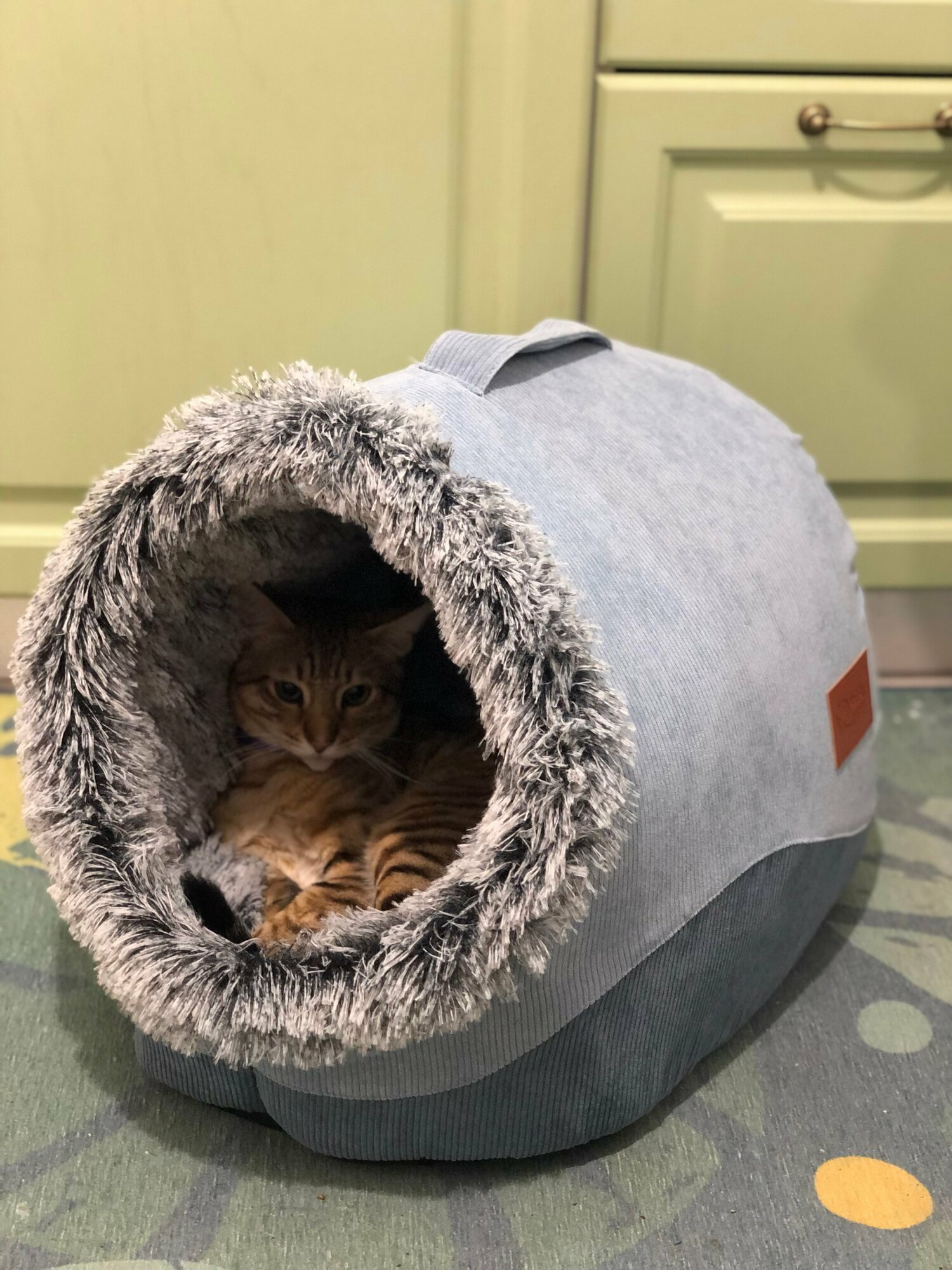 "Домик-лежанка для кошек и собак Нора", бренд l'Pino, размер L