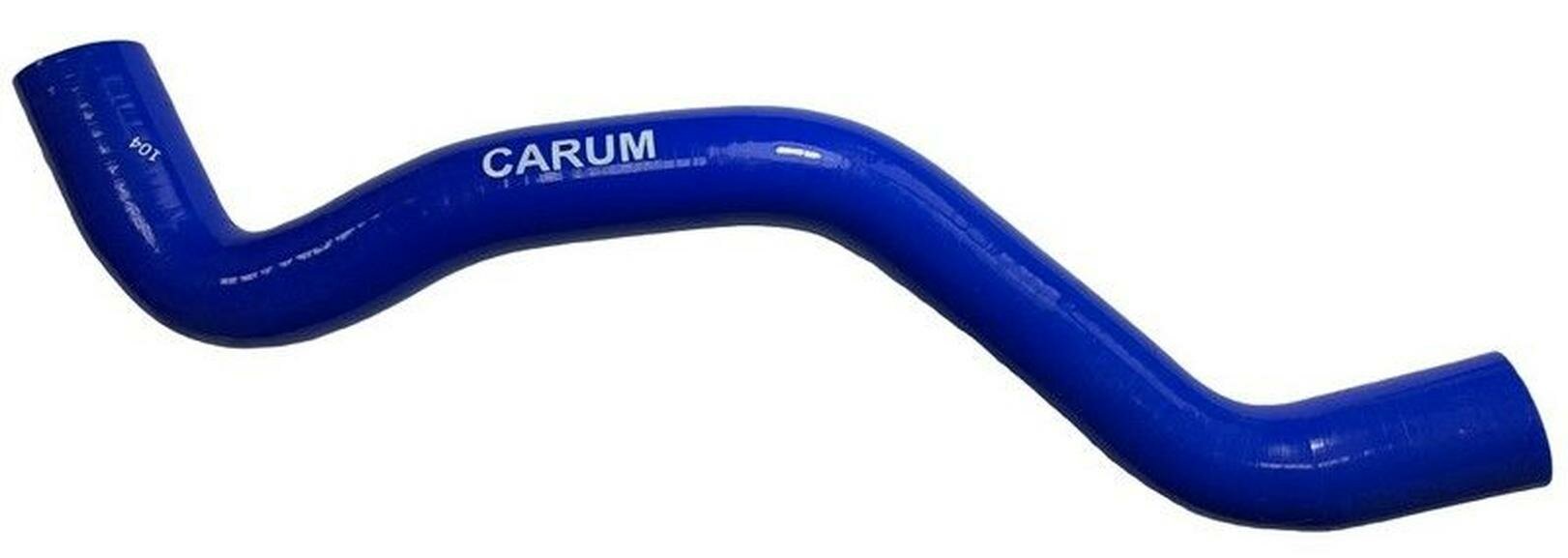 Патрубок силикон радиатора верхний SKODA Rapid (2013>), VW POLO с 2010г CARUM 6R0122101B