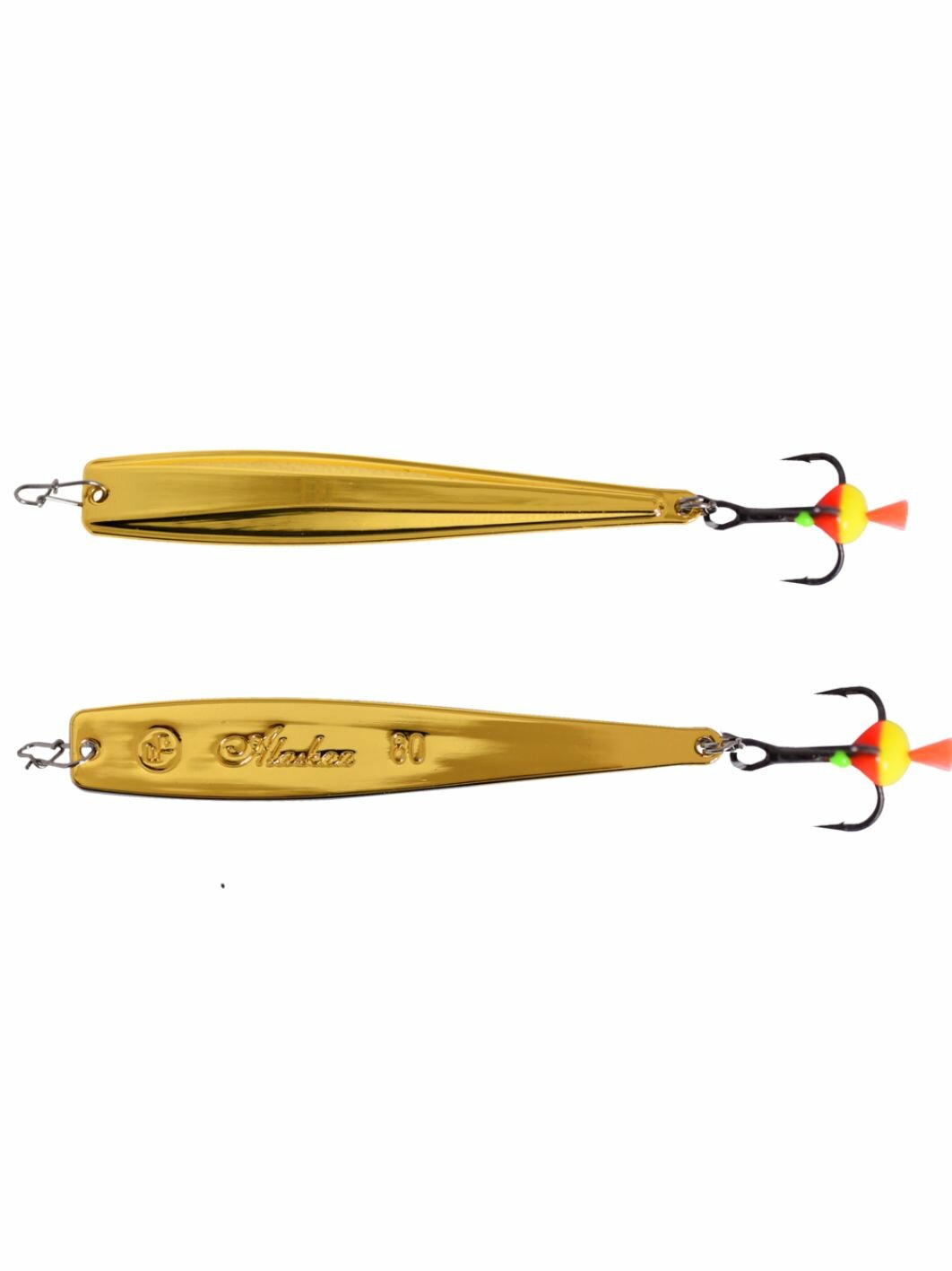 Блесна вертикальная ECOPRO Alaskan, 80 мм, 15,5 гр, цвет G