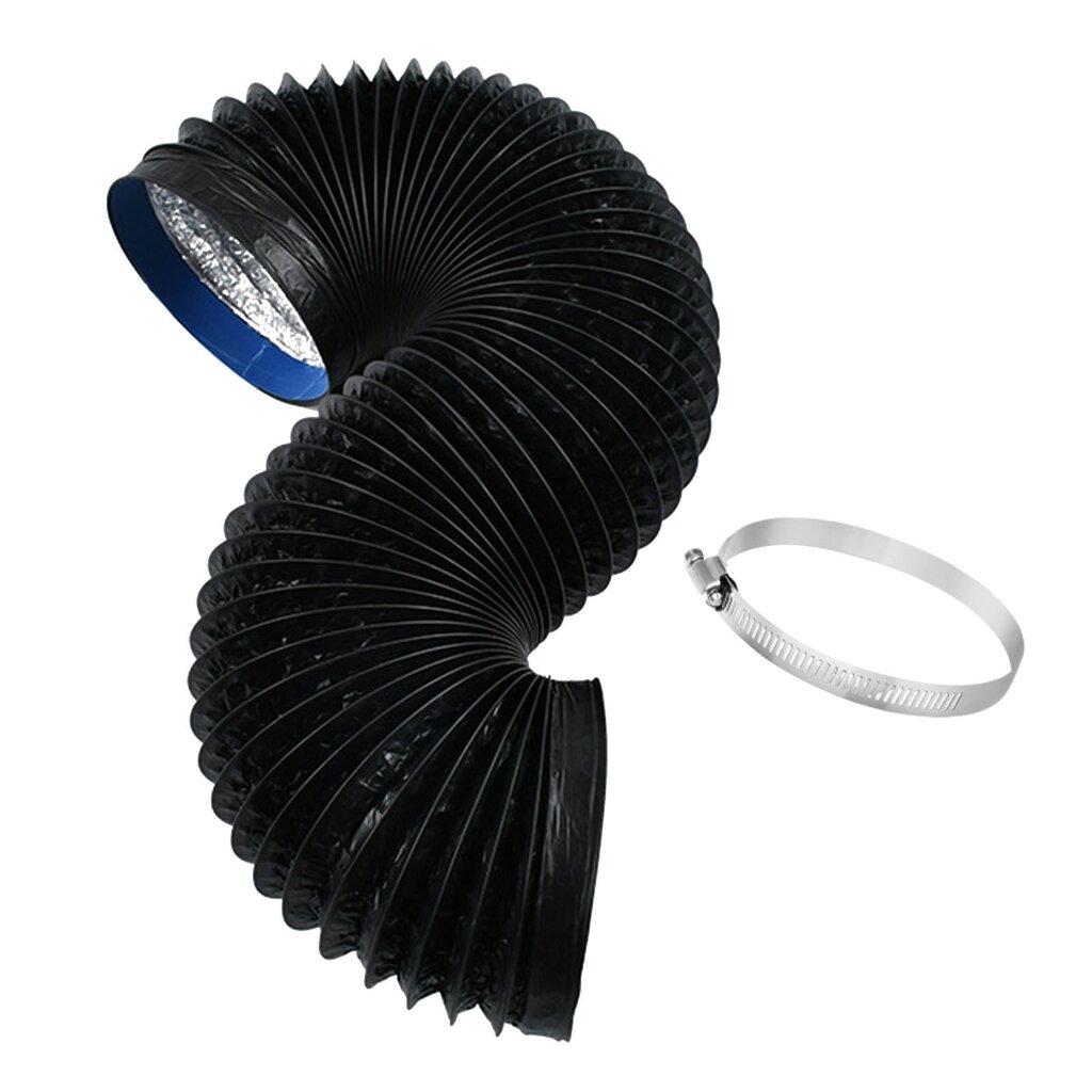 Телескопический Вытяжной Канал из Алюминиевой Фольги, Гибкая Расширяемая Термостойкая Труба Для Вентиляции Кухонной Вытяжки