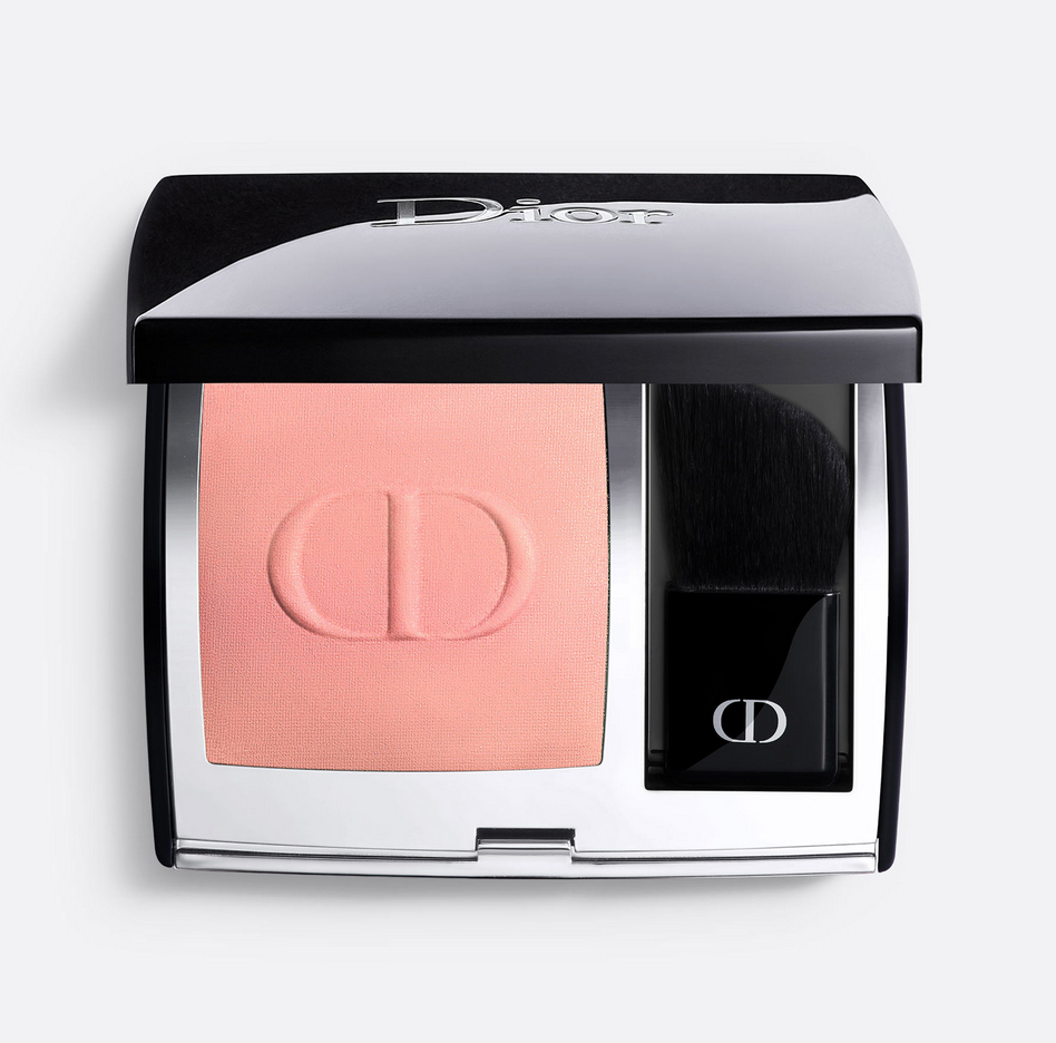 Румяна DIOR Rouge Blush 6.7 г | Естественное сияние и стойкий румянец | Тон 100 Nude Look