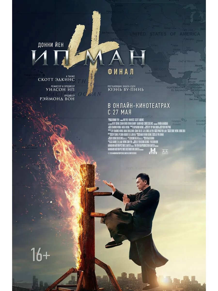 Ип Ман 4: Финал (2019) (DVD-R)