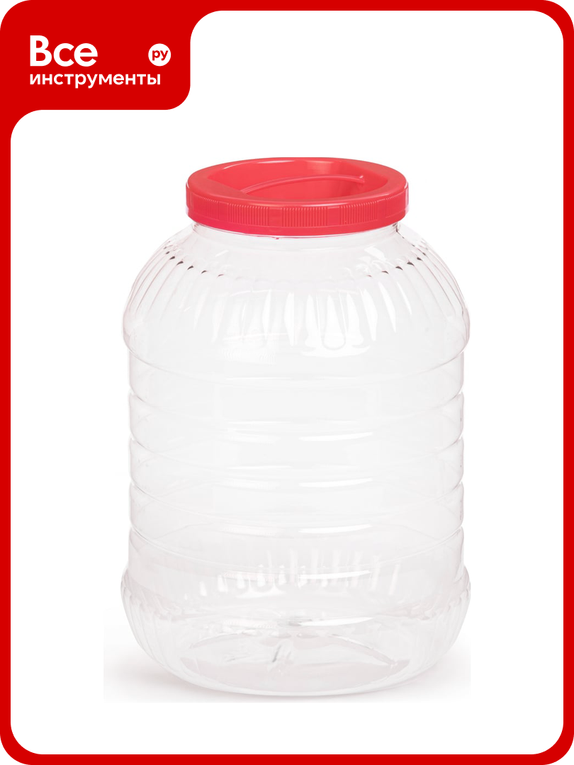 Универсальная емкость ЗПИ Альтернатива ПЭТ 5л М326, бытового использования