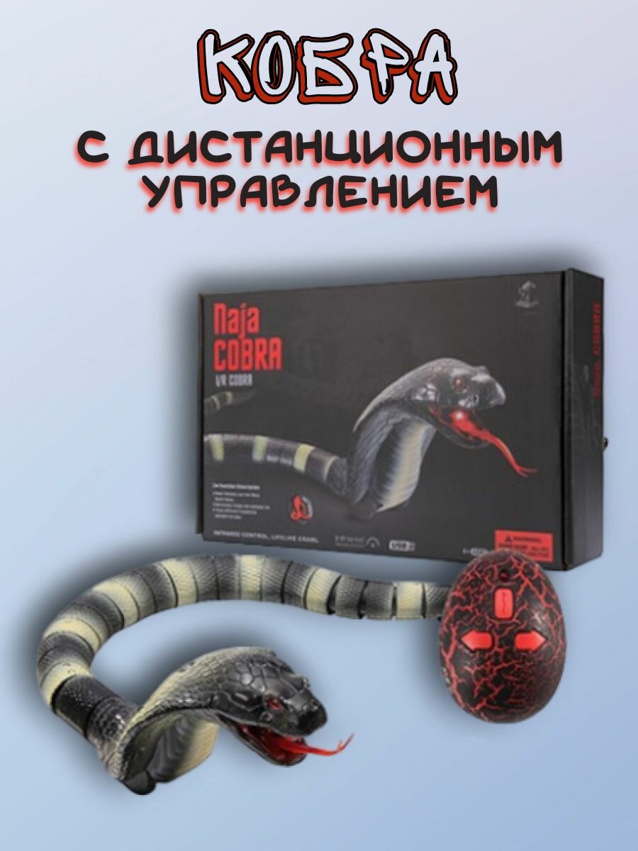 Кобра на радиоуправлении, Naja COBRA, змея на пульте управления.