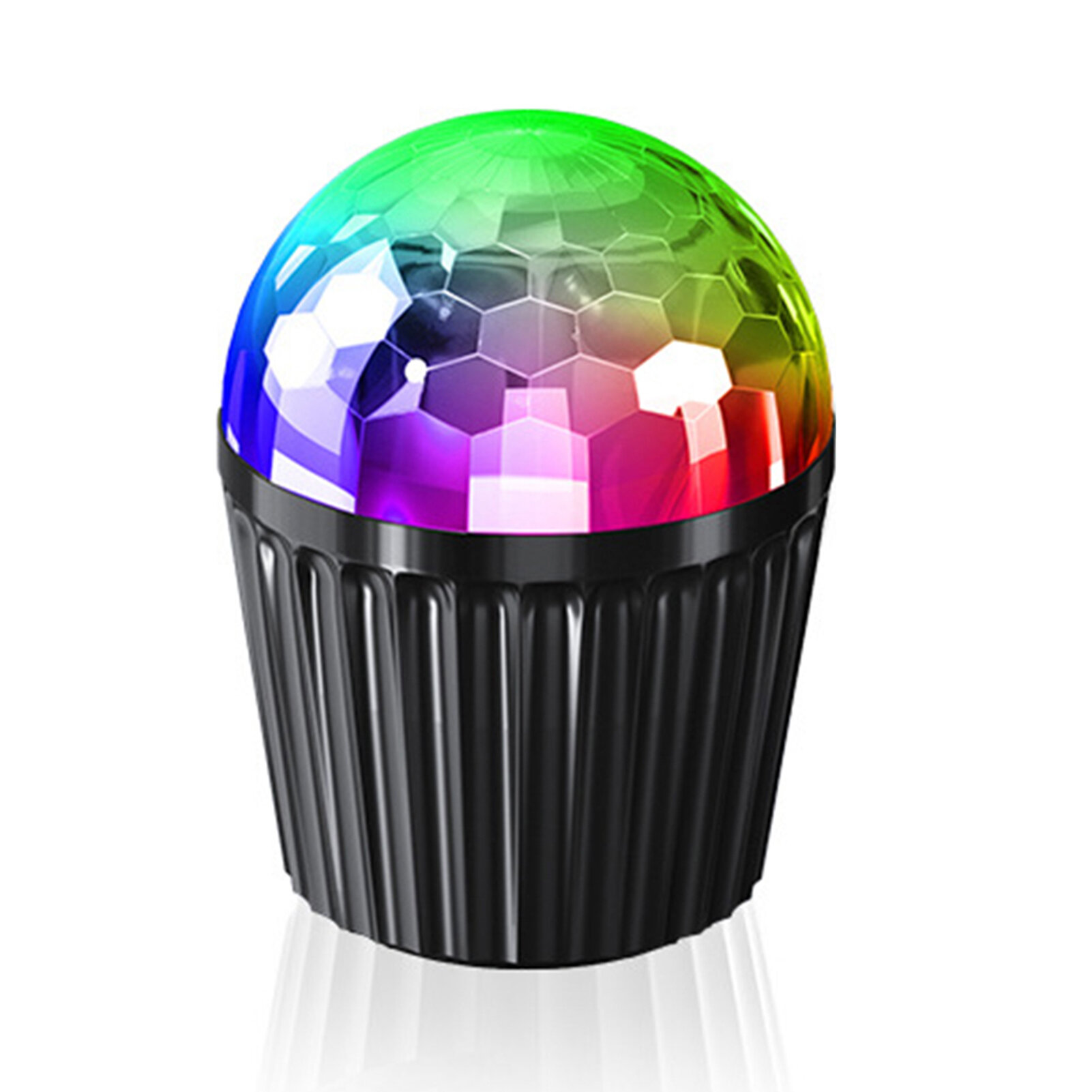 Crystal Magic Ball Lamp Home KTV Stage Light Диско светодиодные лампы Проекционные огни Атмосферный свет Звуковая активация USB Plug and Play