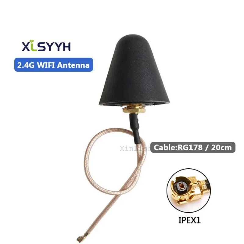 Наружная водонепроницаемая внешняя антенна omni 2,4 ГГц wifi с RP sma к Ipex RG178 кабелю 20cm