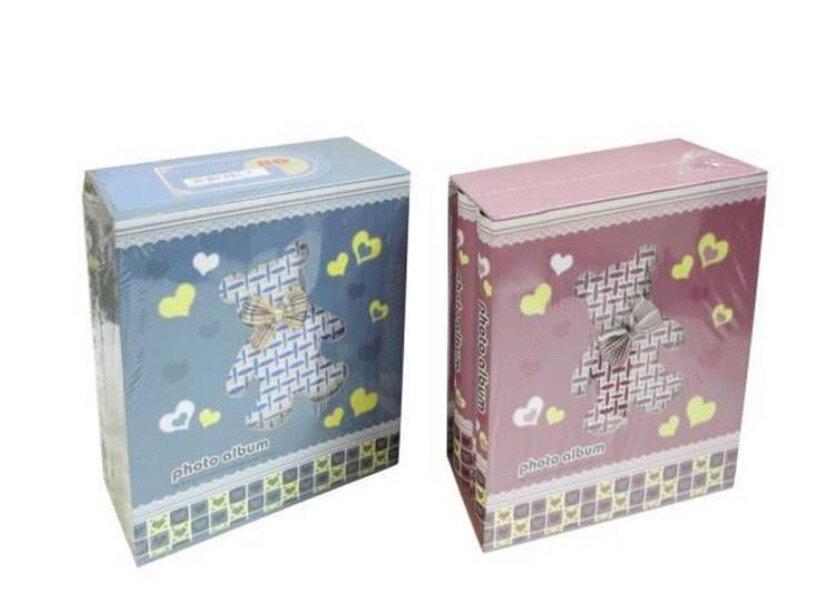 !09 Фотоальбом Подарочный набор из 2-х на 80 фотографий 12х19см, L19 W9 H21,5 см, 2 в. полимерные материалы, бумага