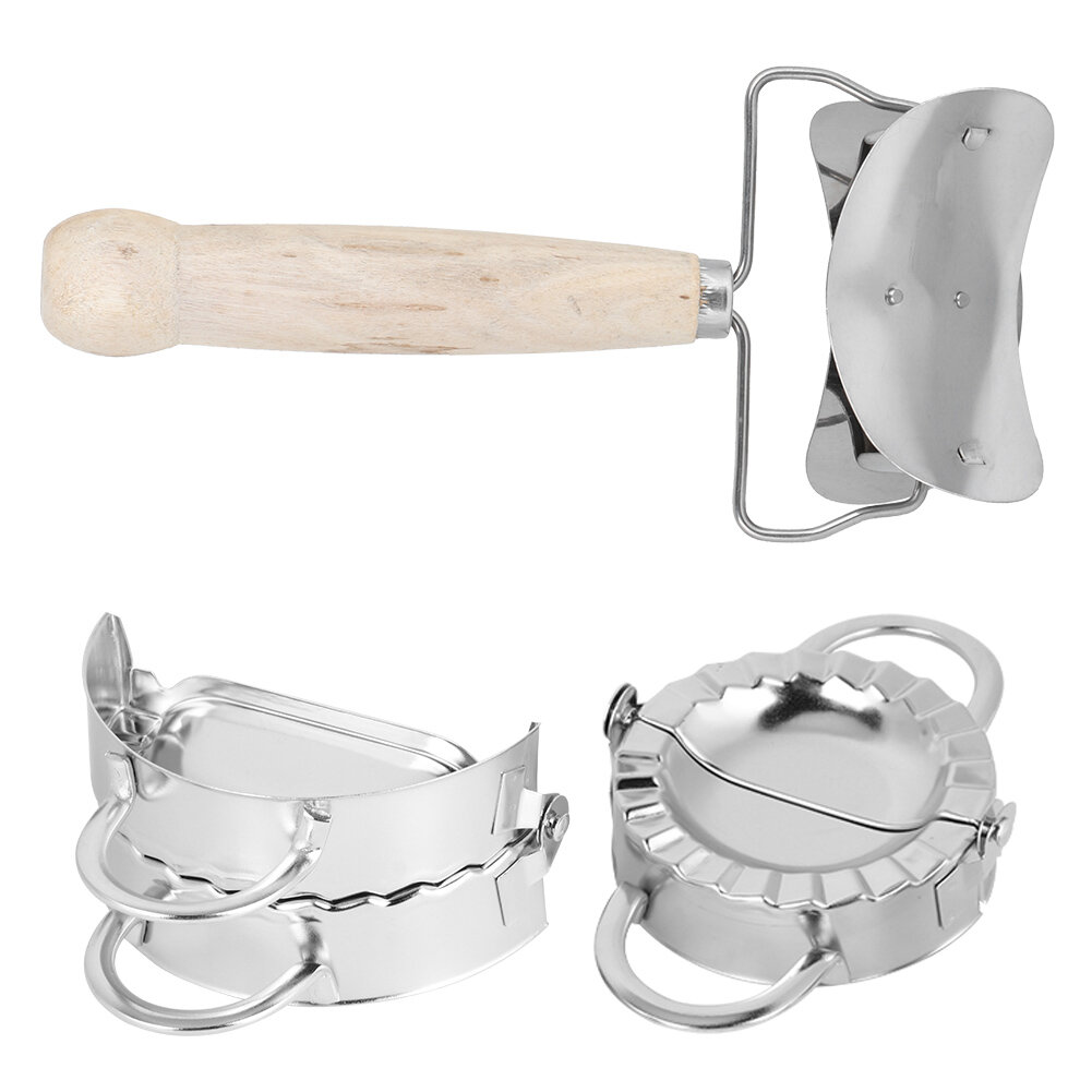 Ручной набор для изготовления пельменей из нержавеющей стали 304 с инструментом для упаковки пельменей, кухонная утварь