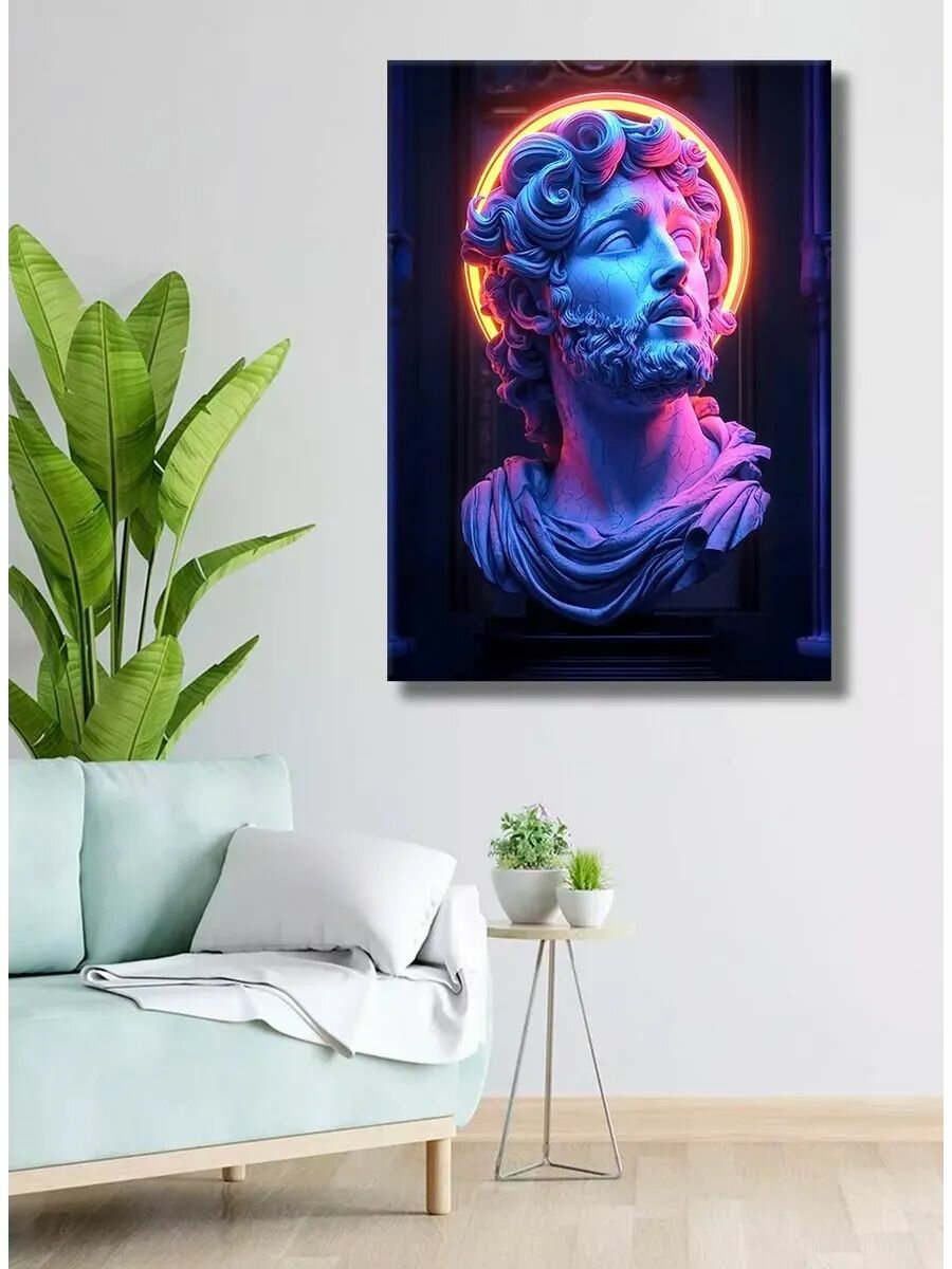 Картина "Свет в темноте", модульная 30х40см 1шт.