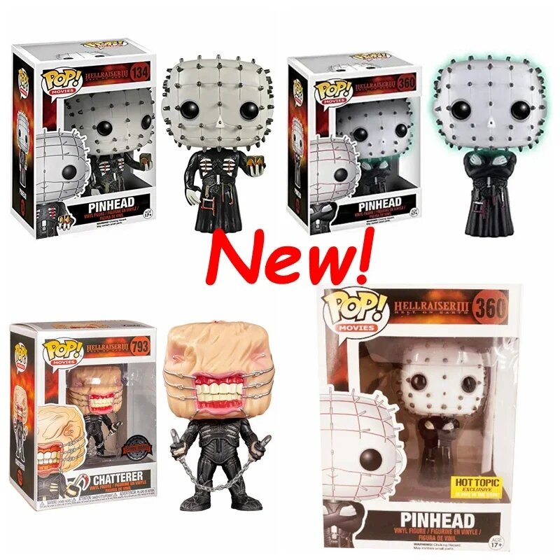 POP Hellraiser #134 Pinhead 134 with box — фото 1
