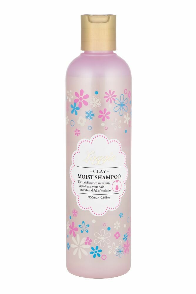 Laggie Clay Moist Shampoo Японский шампунь для восстановления и увлажнения волос