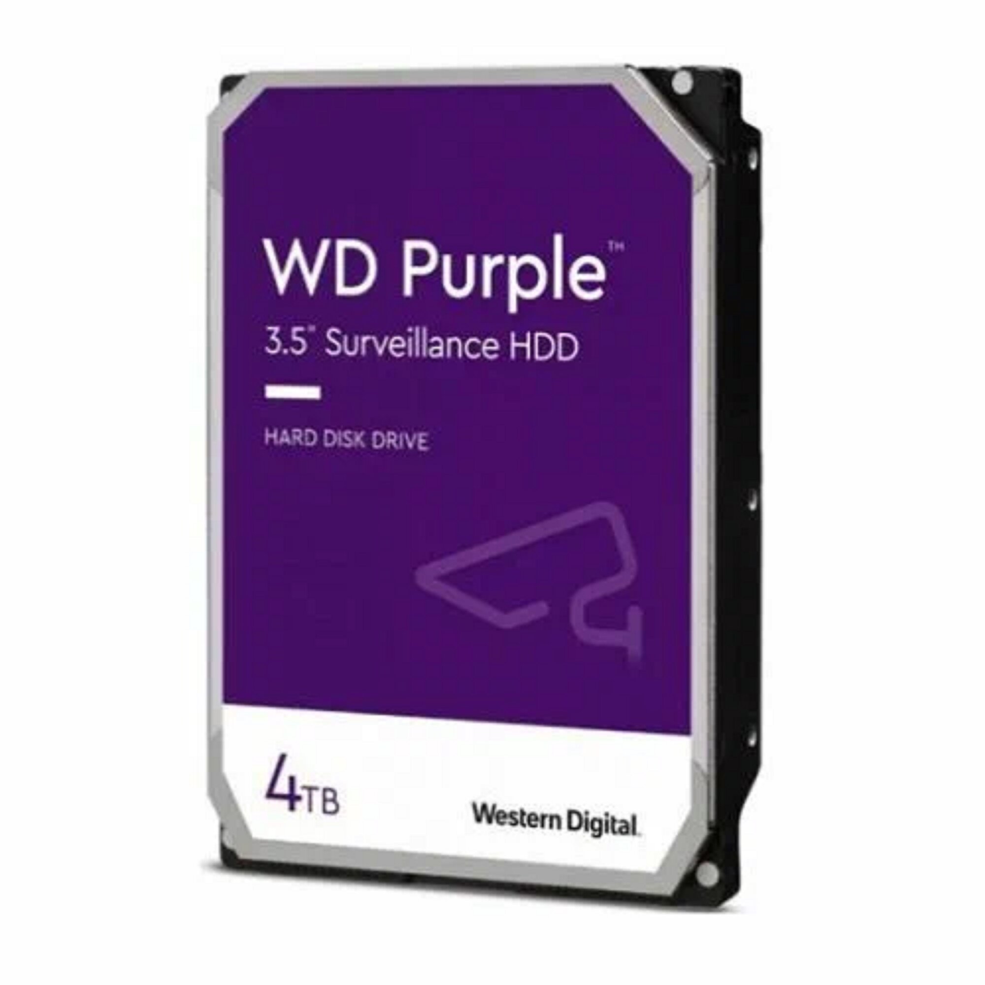Жесткий диск Western Digital WD Purple WD43PURZ, для видеонаблюдения, 4ТБ, 6Гб/с, 3,5"