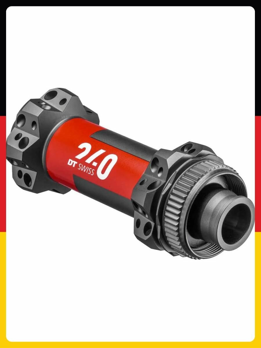 Втулка передняя DT Swiss Straightpull CL Disc Boost 28H