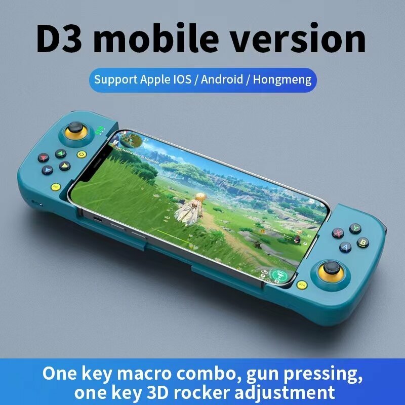 PlayNow Геймпад для смартфона Игровой джойстик для телефона Bluetooth BSP-D3, iOS, Android, PC, PS, Bluetooth
