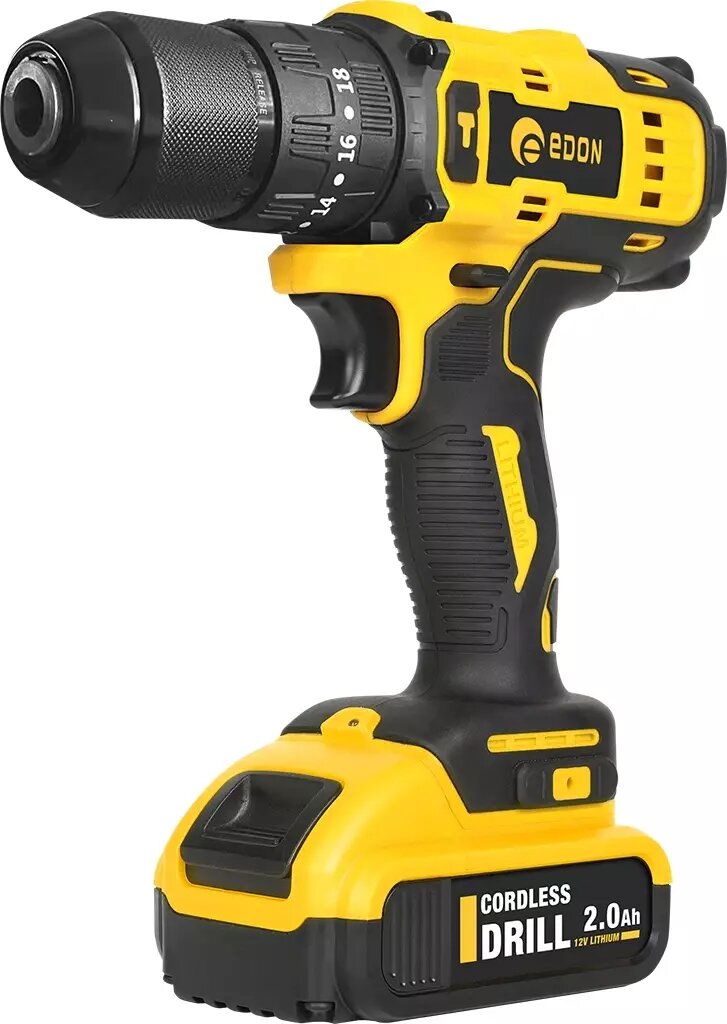 Шуруповерт аккумуляторный AD-18 черный/желтый 23164