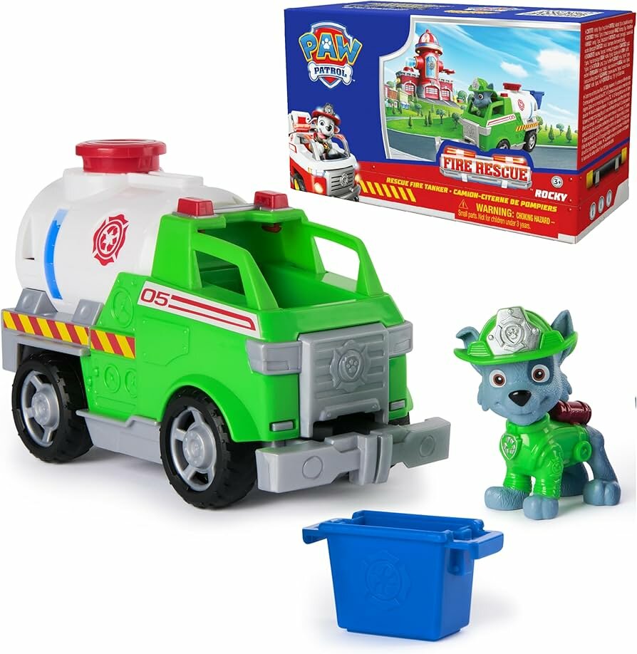 Набор Paw Patrol Fire Rescue Рокки Щенки пожарные