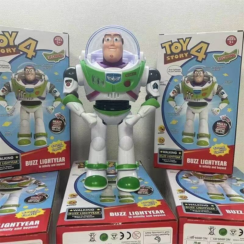 (новинка) 30 см История игрушек 4 (Toy Story 4) Buzz Lightyear Базз Лайтер со светом и звуком