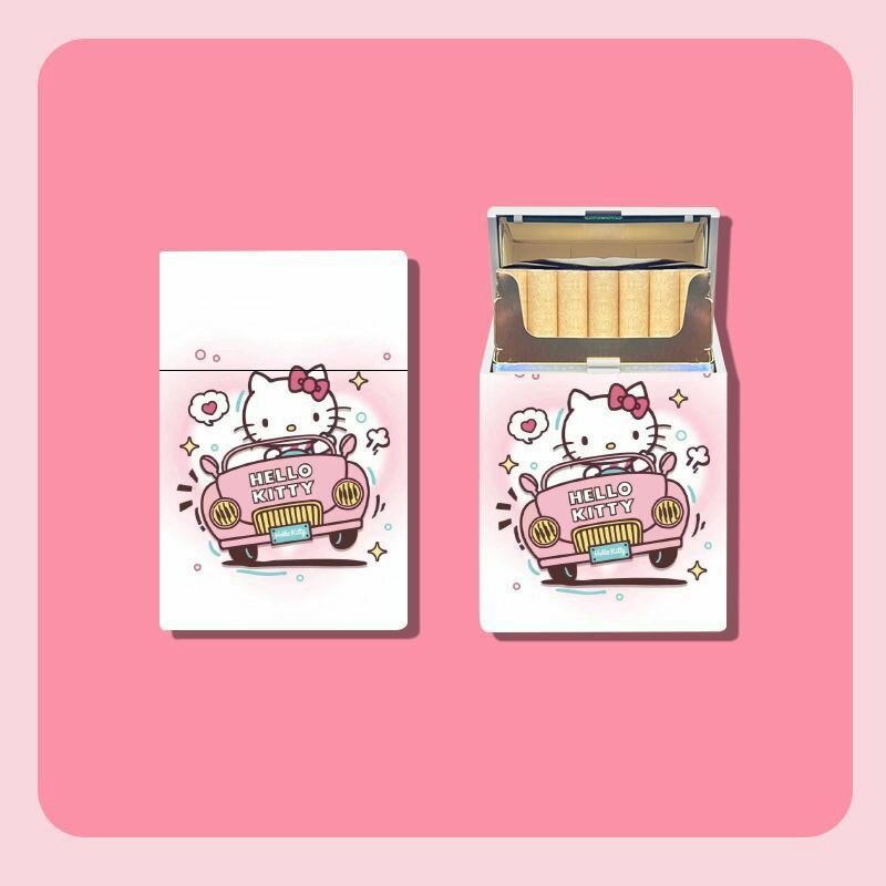 MINISO Портсигар Hello Kitty, One, Розовый, Женский