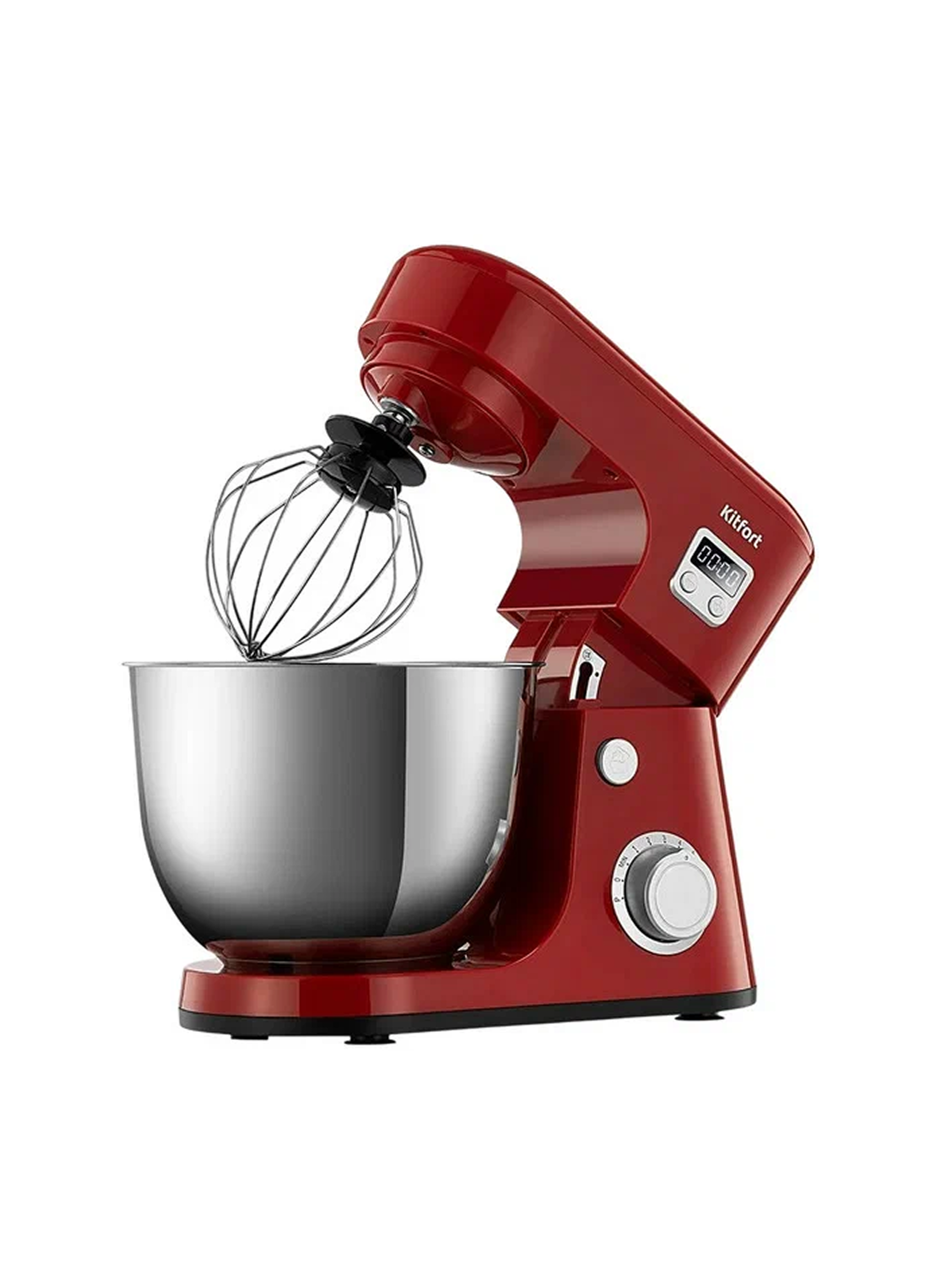 Миксер Kitfort KT-1308-5, красный, 8 скоростей, мощность 600 Вт.