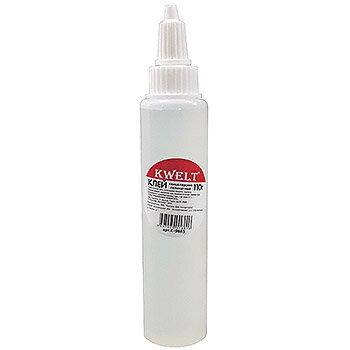 Клей силикатный " KWELT " 110гр круглый флакон, количество: 12 штук