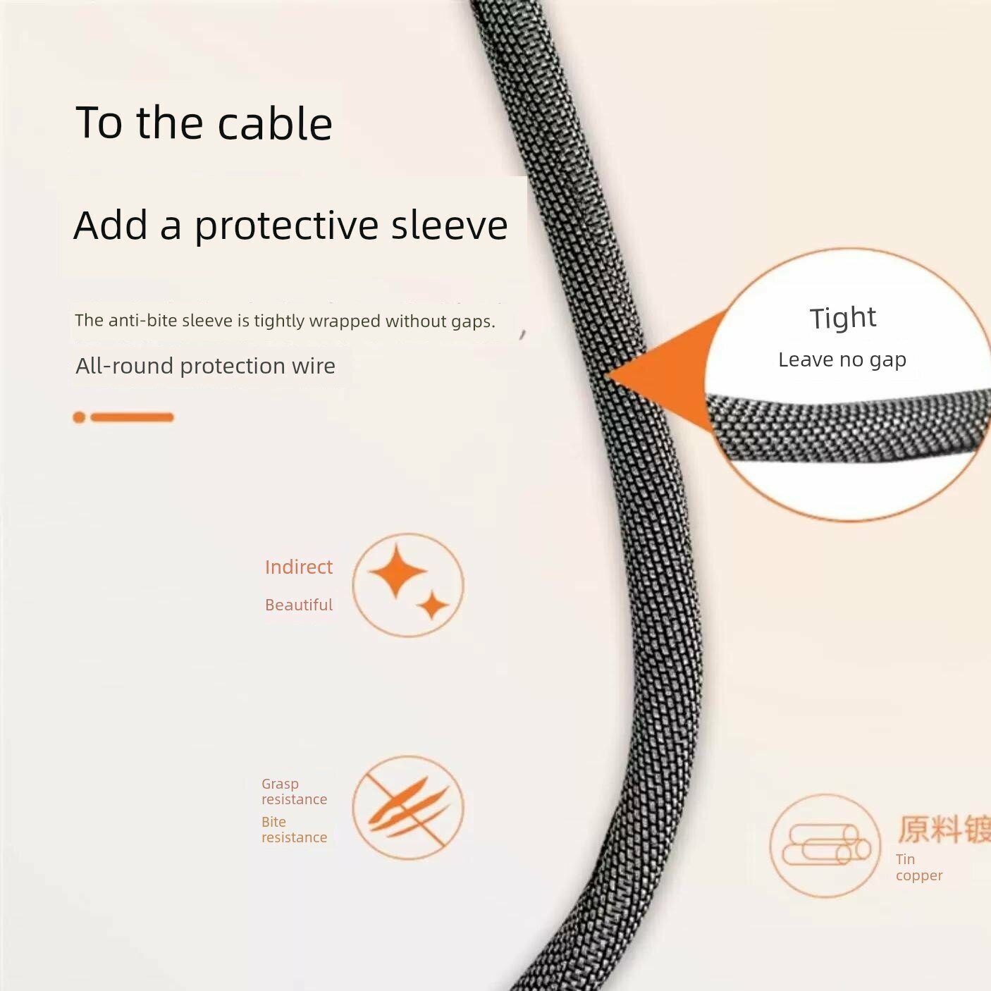 Защита кабеля от укусов для домашних животных, защита кабеля для кошек и собак, защита зарядного кабеля, трубка от