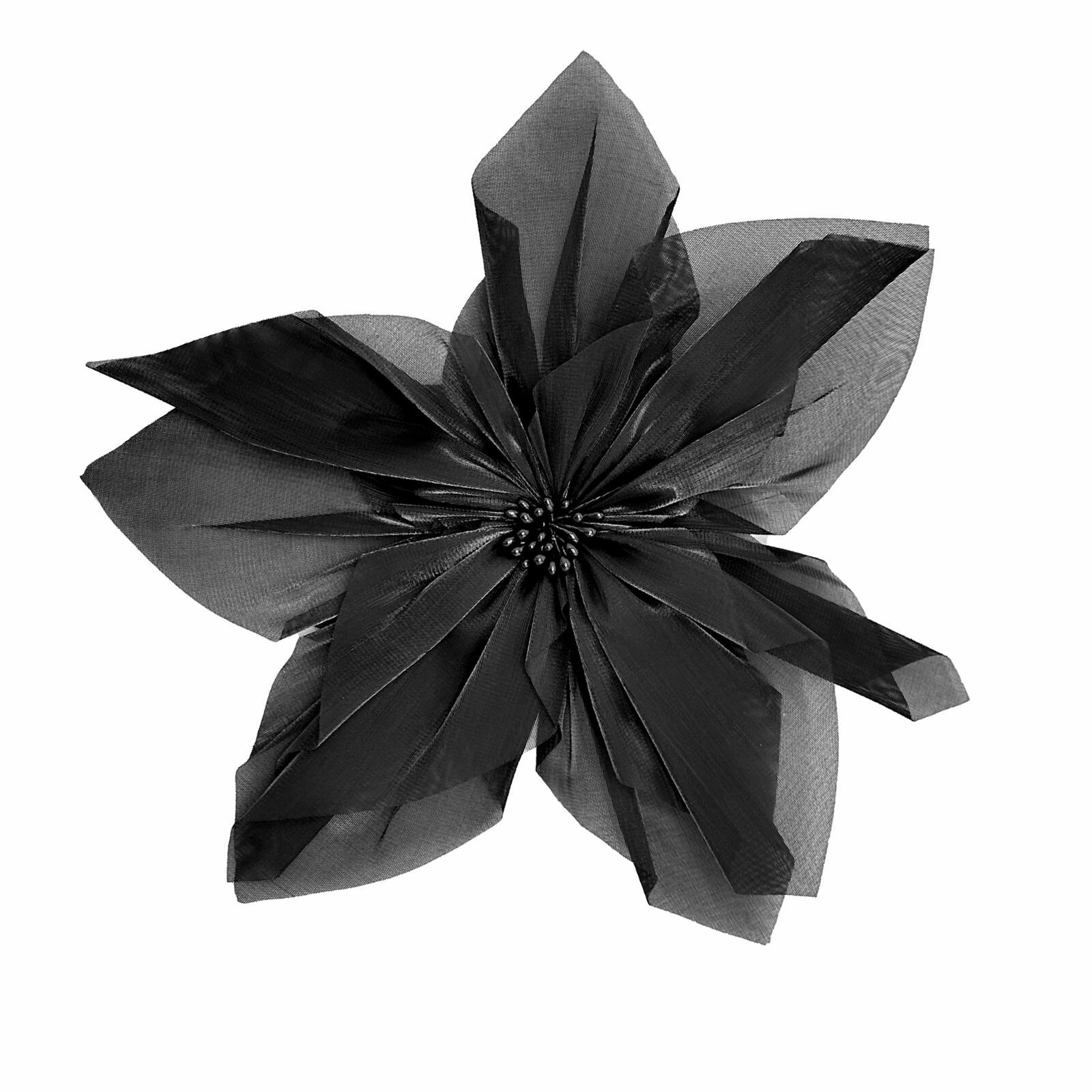 Легкие сетчатые цветы для быстрого декора одежды