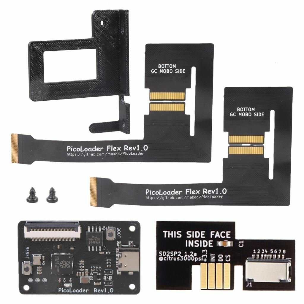 Picoloader: Загрузчик для Homebrew, С SD2SP2 черного цвета