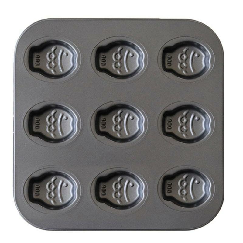 Форма для выпечки детская, животные, антипригарная, из углеродистой стали, Мадлен, маленькая Фис