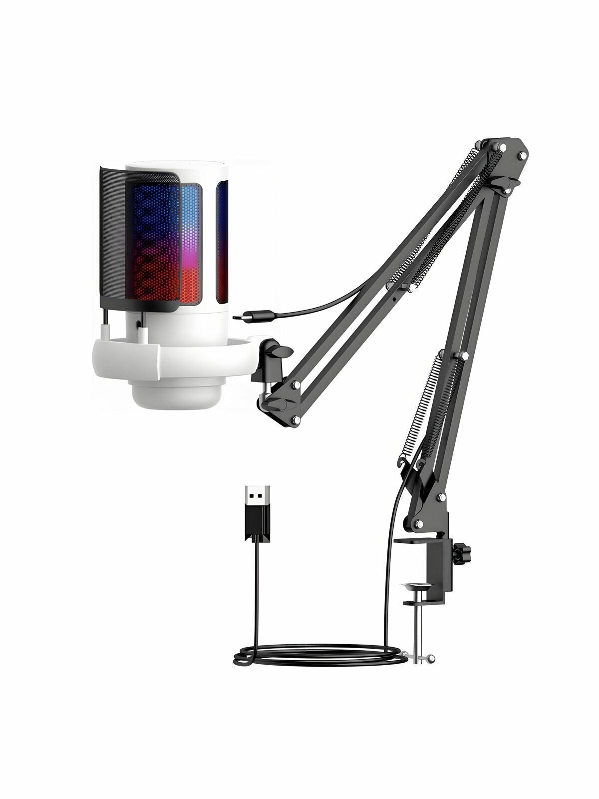 SOFIA Микрофон игровой (для стриминга), белый