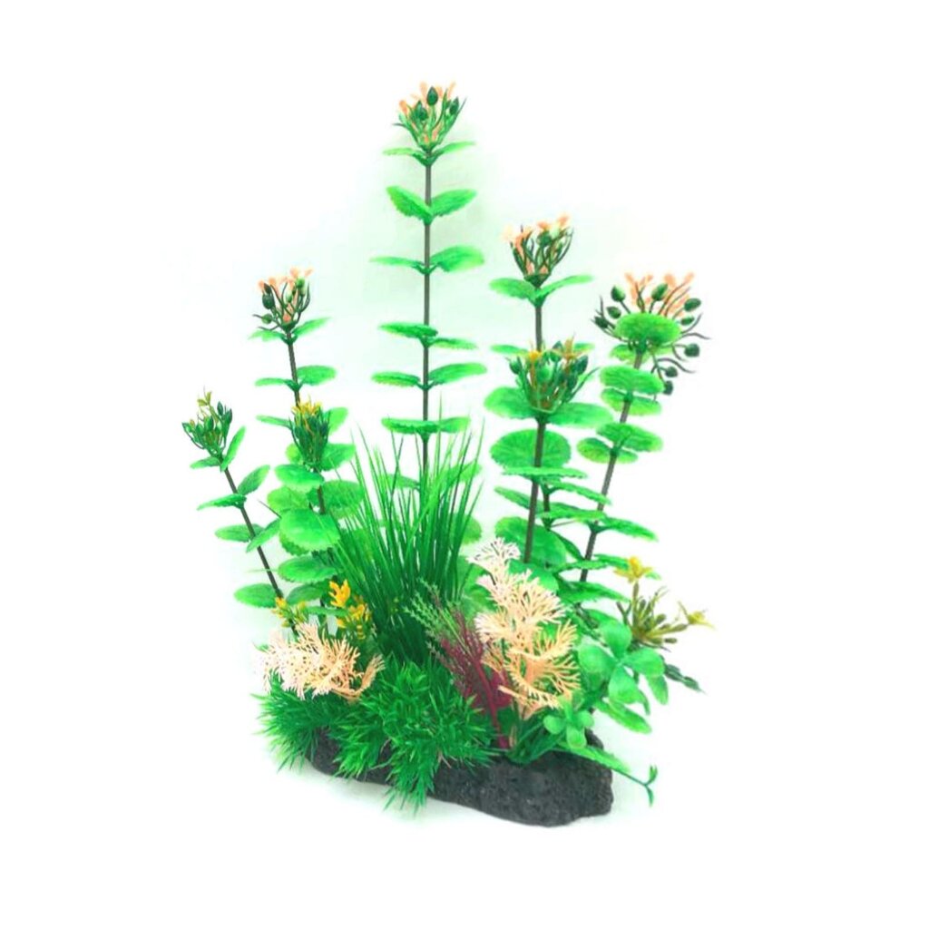 Силиконовая Водная Трава Моделирование Бонсай Ремесла Пейзаж для Аквариума DIY Декор Реалистичный Ландшафтный Завод