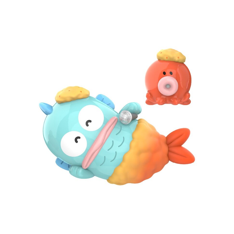 TOP TOY X Sanrio Половина Рыбка Man Happiness Collection Слепые коробки 1 слепой бокс Целая коробка 6 шт