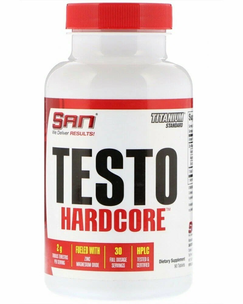 SAN Testo Hardcore. (90 таблеток.) для повышения тестерона .