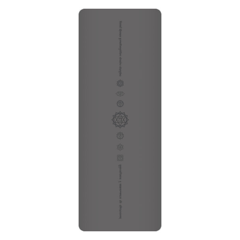 Белый коврик для йоги из искусственной кожи PU с натуральным каучуком - изготовленный на заказ, нескользящий, впитывающий пот фитнес-коврик, персонализированный танцевальный коврик в различных цветах.