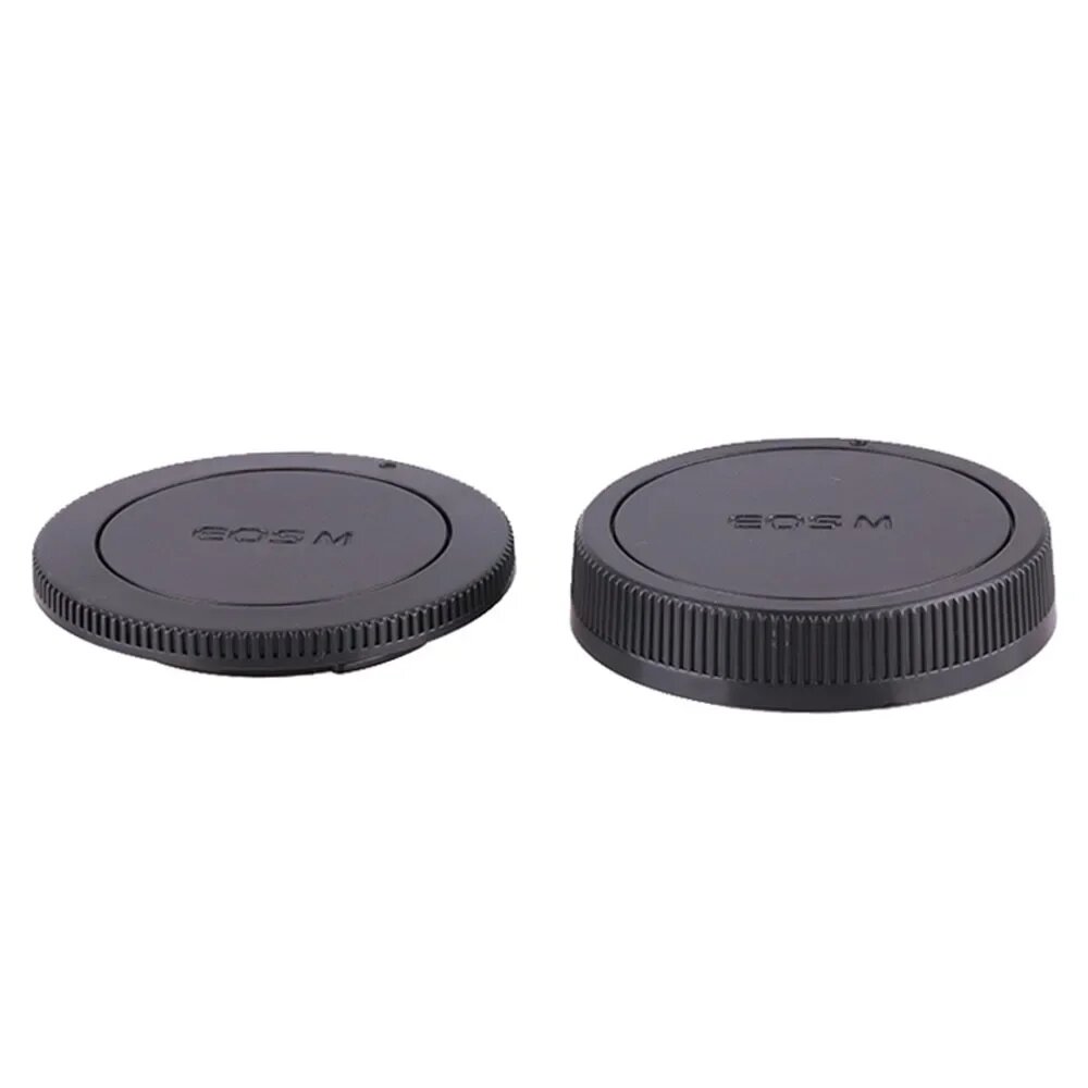 Крышки объектива Canon EOS EF-M черные Lens Cap Body Cap
