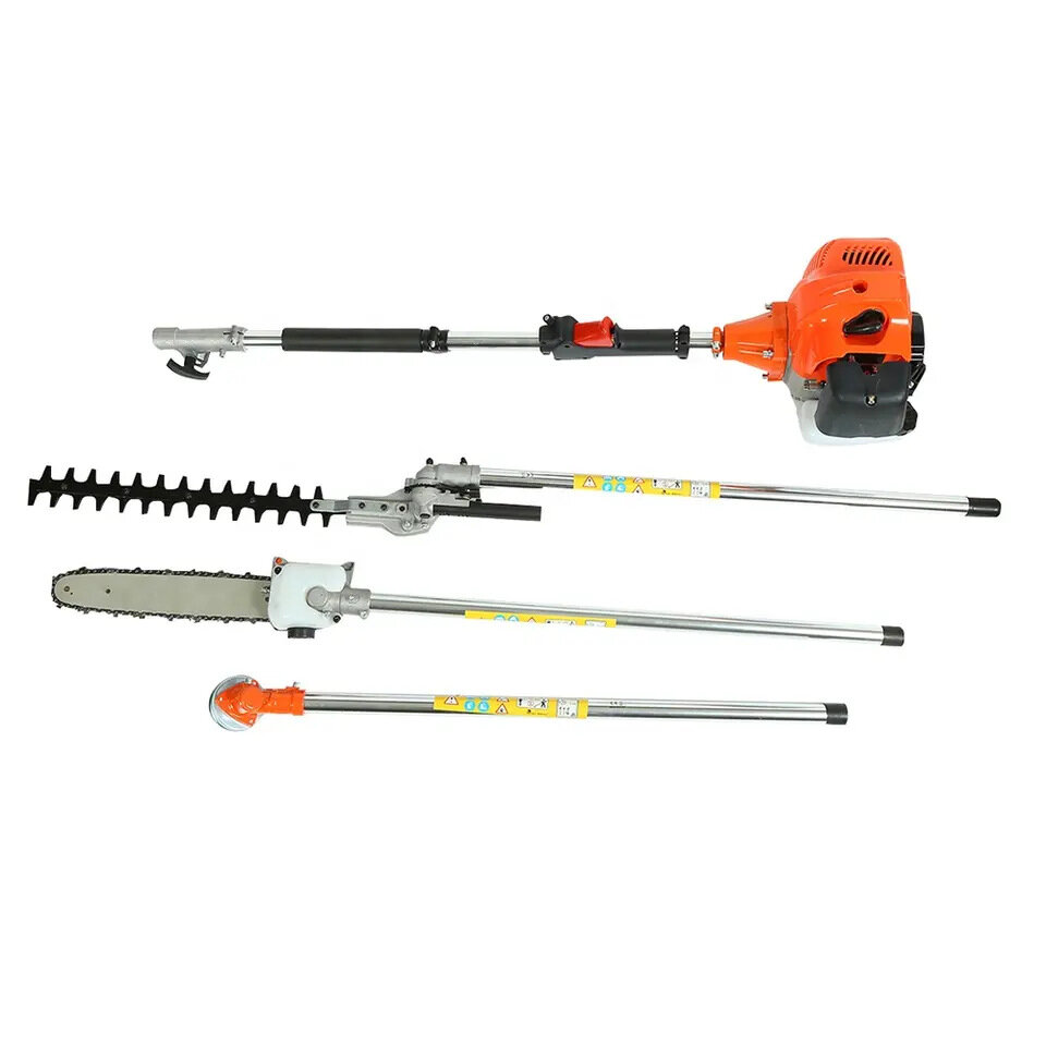 52CC Многофункциональная высокая пила для веток, мощный триммер для травы, двухтактный кусторез, садовый инструмент, бензиновый триммер