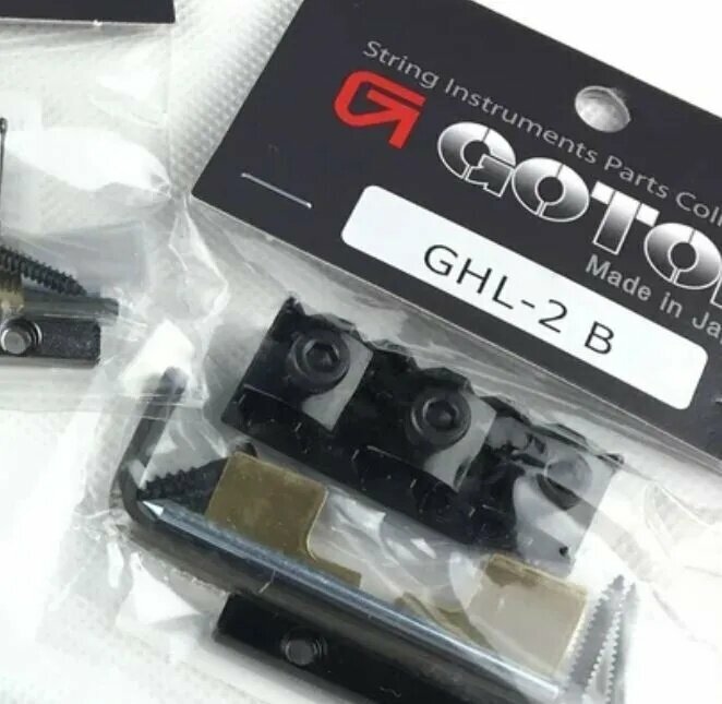 Гайка GOTOH GHL-2 для электрогитары, оригинальная, оригинальная, 43мм, 1 комплект