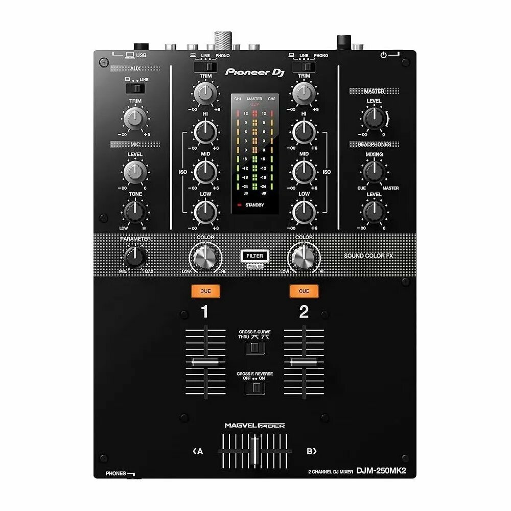 Pioneer DJ DJM-250MK2 диджейский микшер