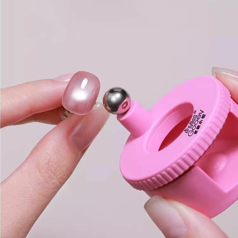 Автоматический магнит для маникюра с кошачьим глазом, сильное магнитное поле для мгновенного эффекта, широкое свечение