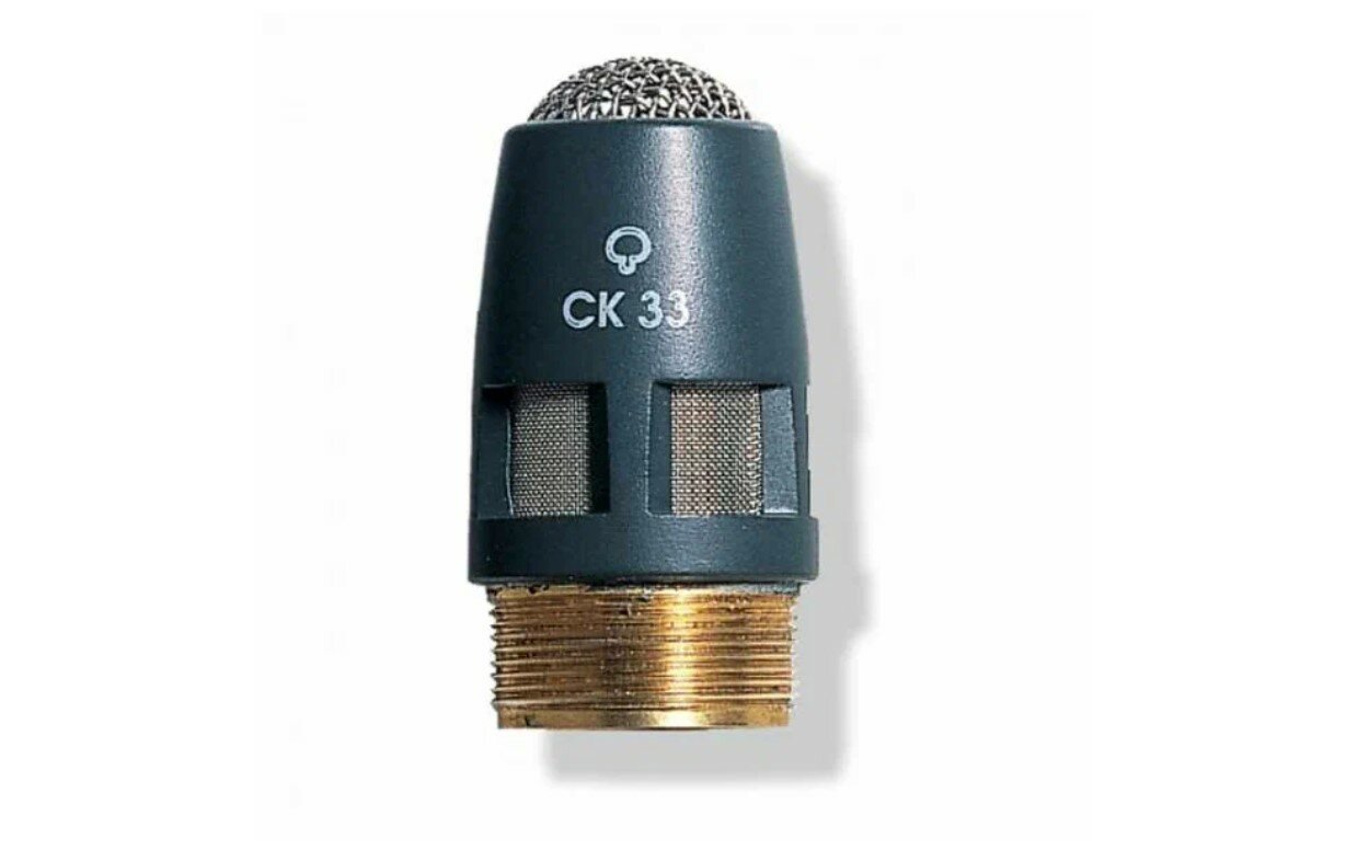 AKG CK33 конденсаторный микрофонный капсюль с гиперкардиоидной диаграммой направленности для серии GN/HM