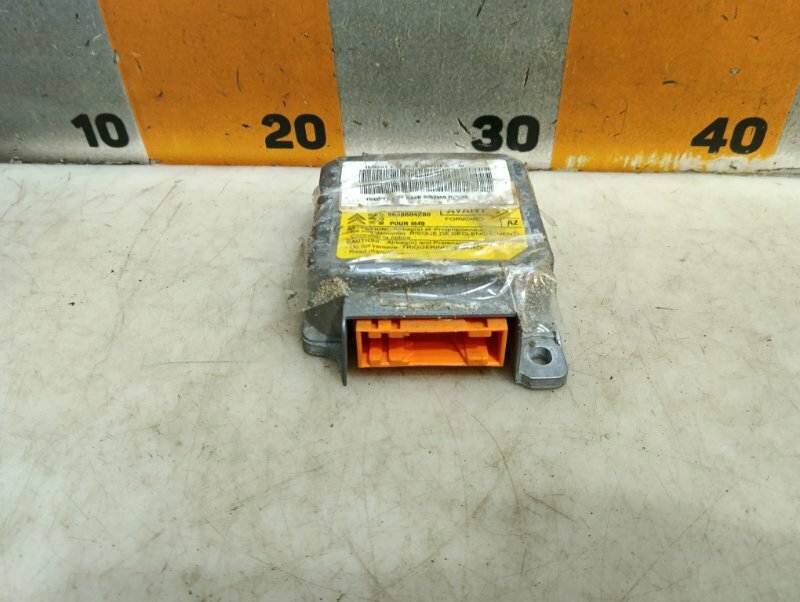 Б/У Блок SRS, аир баг Блок управления AIR BAG Citroen Berlingo MF 484759 Peugeot-Citroen арт. 6547WA, 9637176880