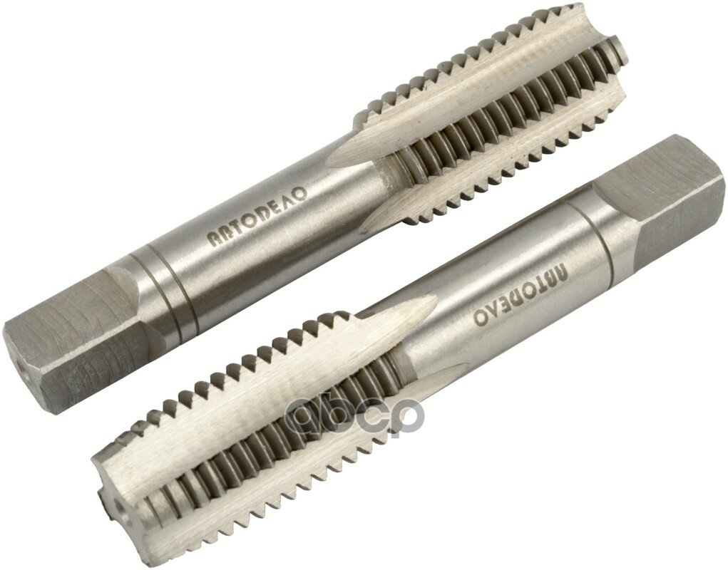 Метчик ручной М18x1,25 мм (набор 2шт. пластм ф) АвтоDело 40806 АвтоDело арт. 40806